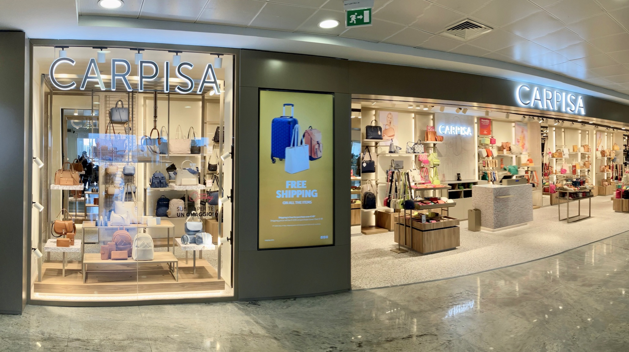 Carpisa apre un nuovo store nell'aeroporto di Napoli Capodichino ...